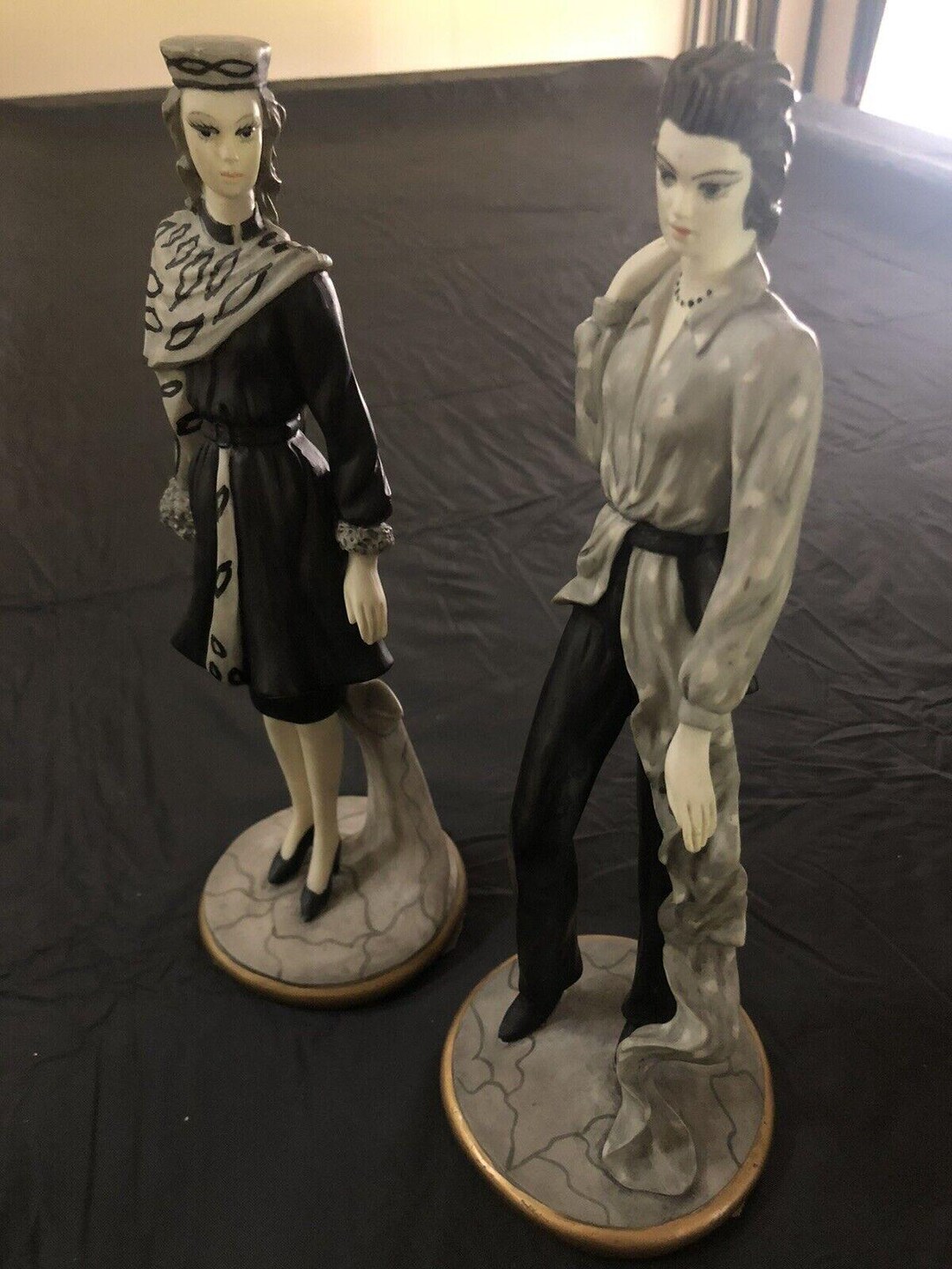 Fashion Models Porcelain Figurines Set - Etsy