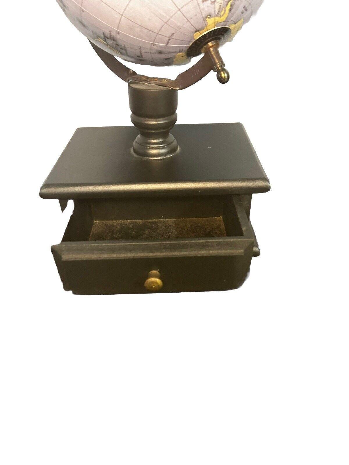 Rare Find: Desktop Spinning Rotating Globe With Drawer - Etsy