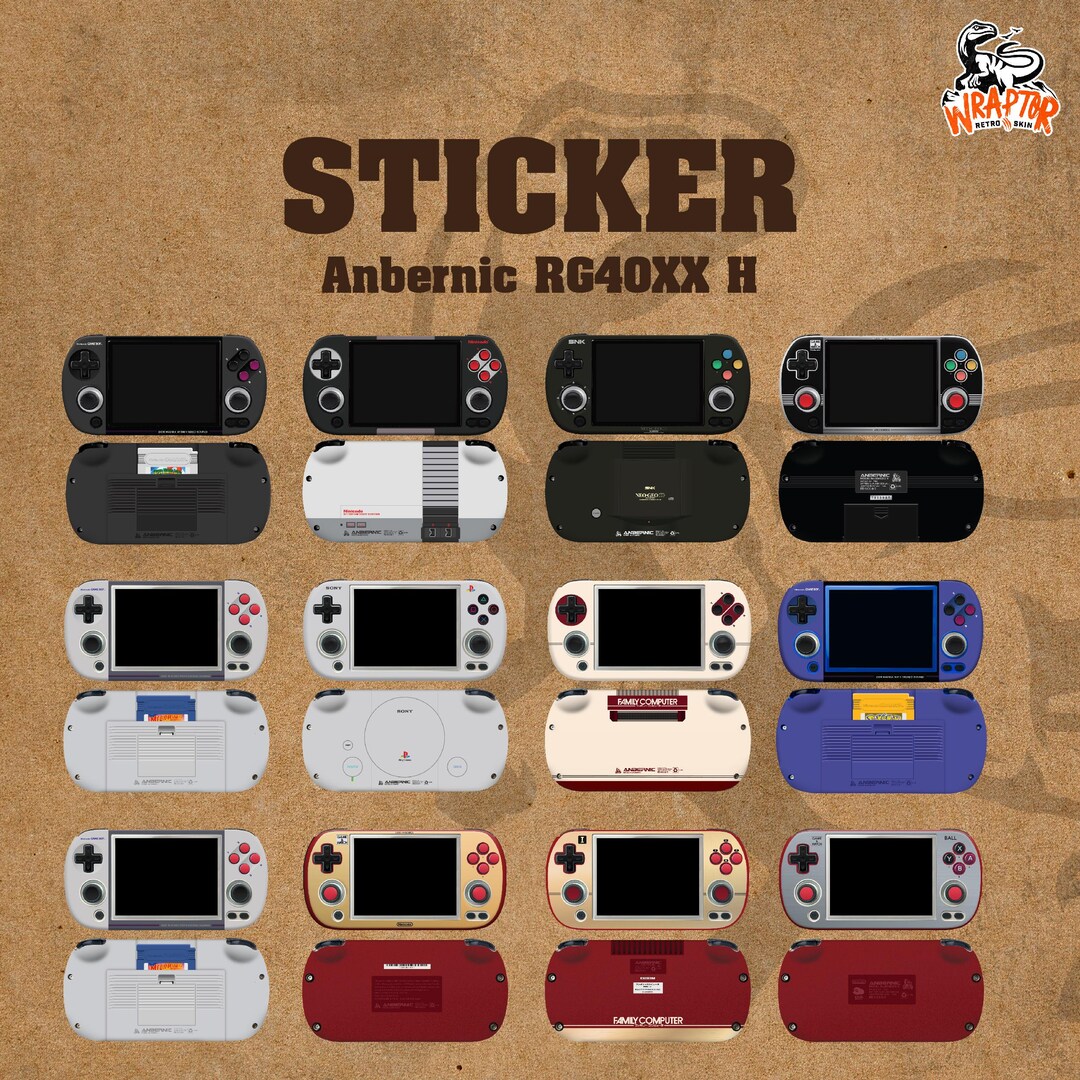 Skin Sticker for Anbernic Rg40xx H (device Not Included) - Etsy