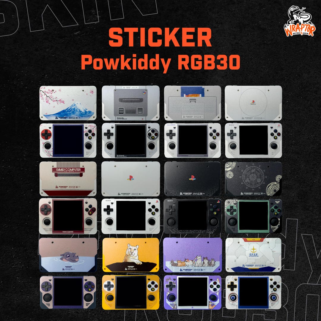 Skin Sticker for Powkiddy RGB30 (device Not Included) - Etsy