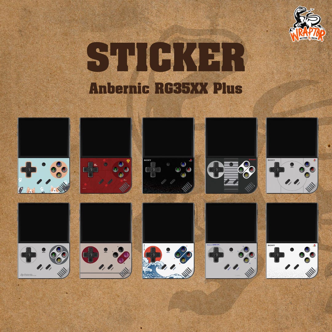 Skin Sticker for Anbernic RG35XX Plus (device Not Included) - Etsy