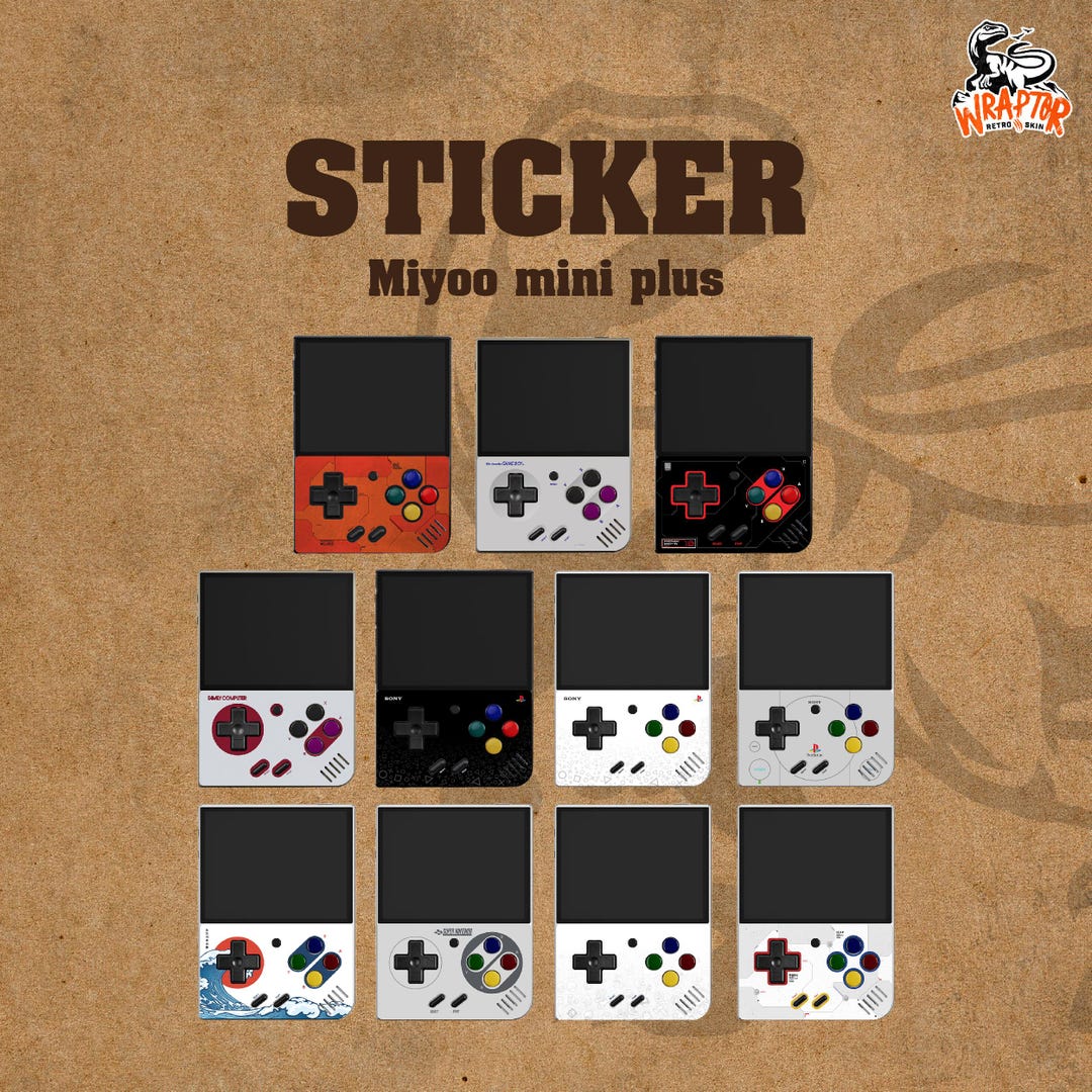 Skin Sticker for Miyoo Mini Plus (device Not Included) - Etsy
