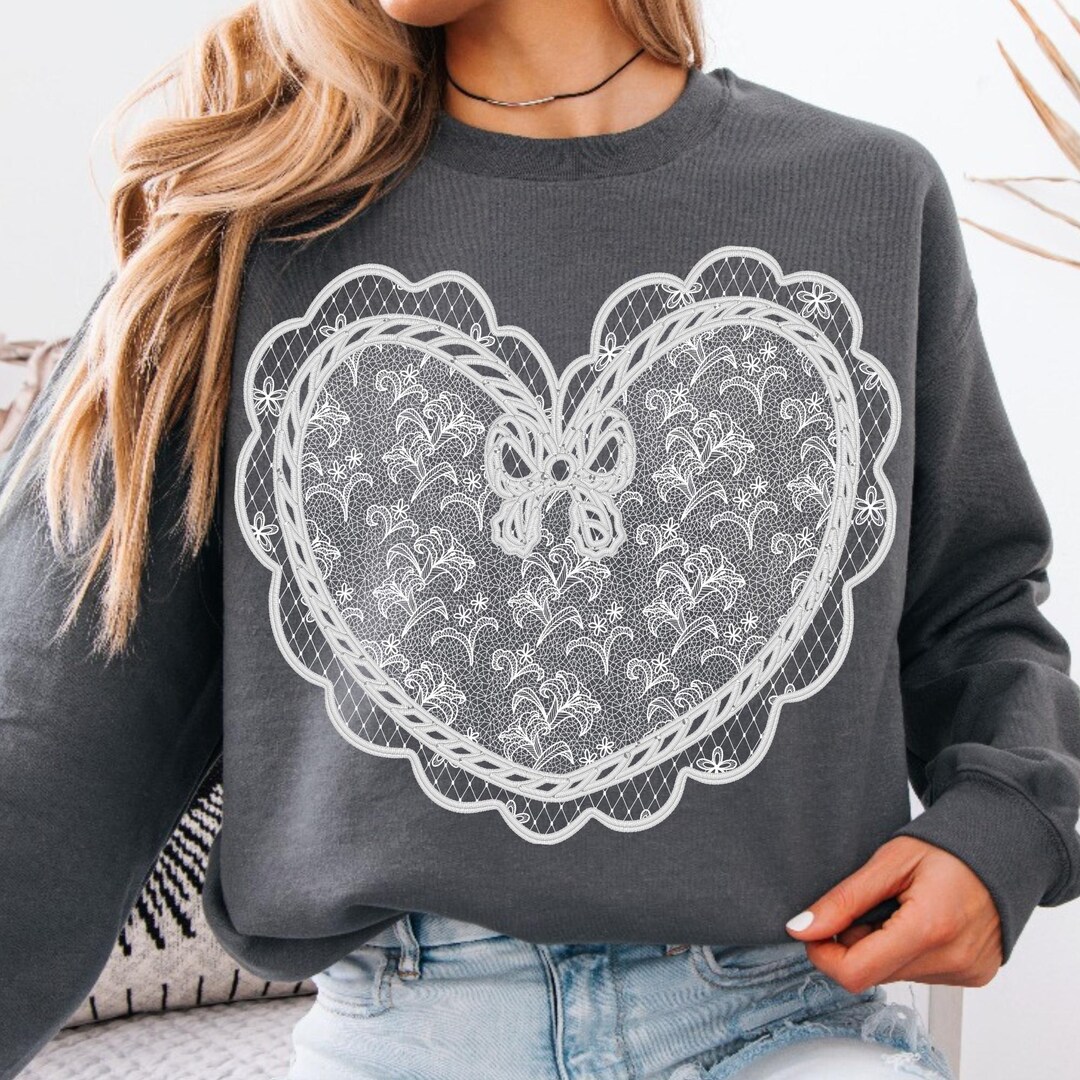 White Lace Bow PNG, Mothers Day Png, Coquette Bow Shirt Design, Easter ...