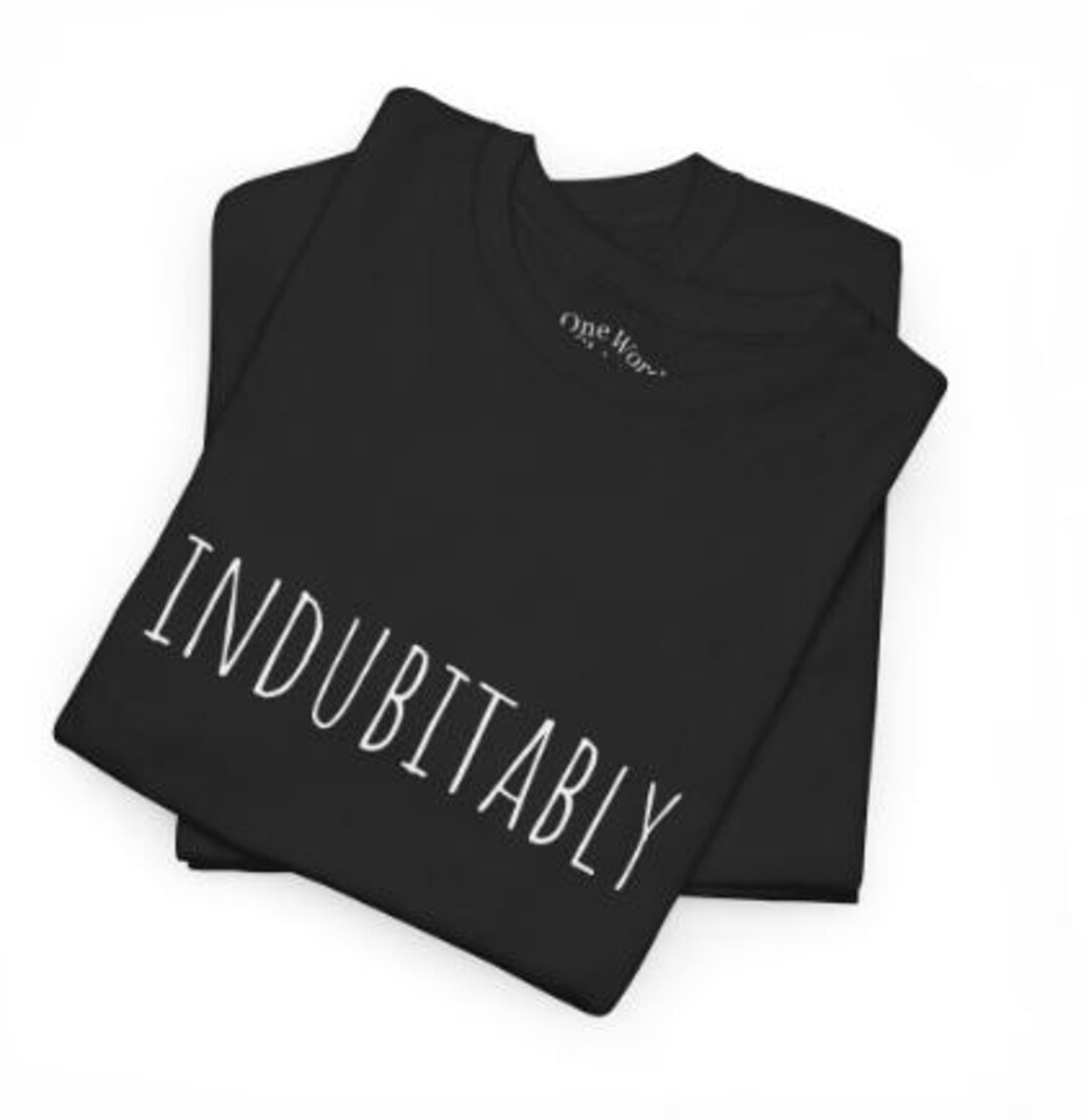 Funny Simple One-word T-shirts for Gifts or Presents (unisex) - Etsy