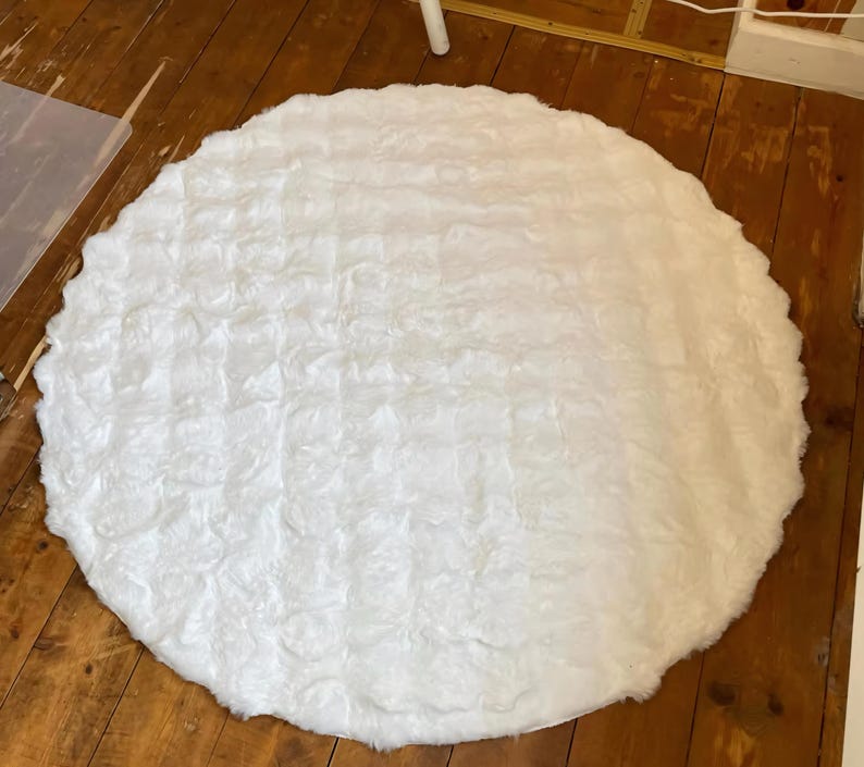 Bubble Plush Round Rug for Bedroom - Many Colors and Sizes Available - Etsy