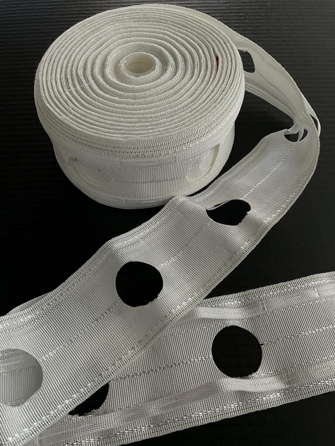 3 1/2” Large Eyelet Grommet Panel Header Tape - Sold by the Yard - Etsy