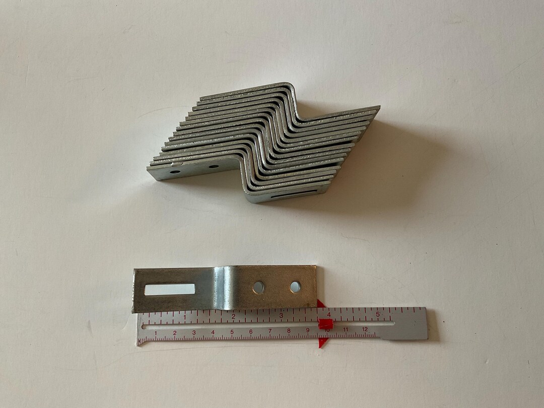 Right Angle Corner Z Angle Brackets for Ceiling Mount Curtain Hardware ...