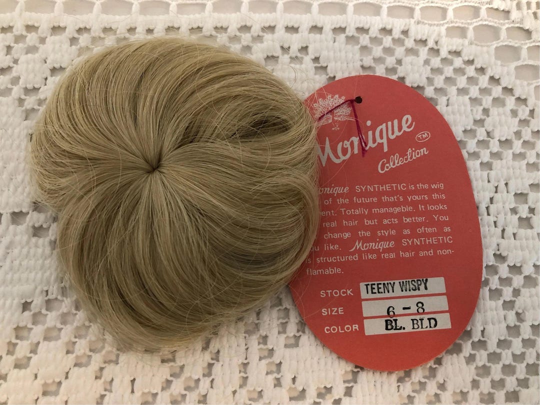 Vintage Monique Collection Doll Wig for Doll Making or Repair, Style ...