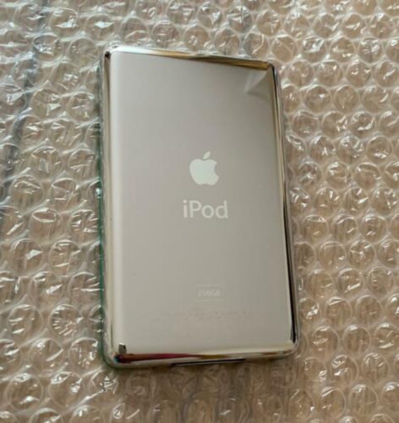 Apple Ipod Classic 6/7th Gen Flash Memory 2000mah Battery Customised ...