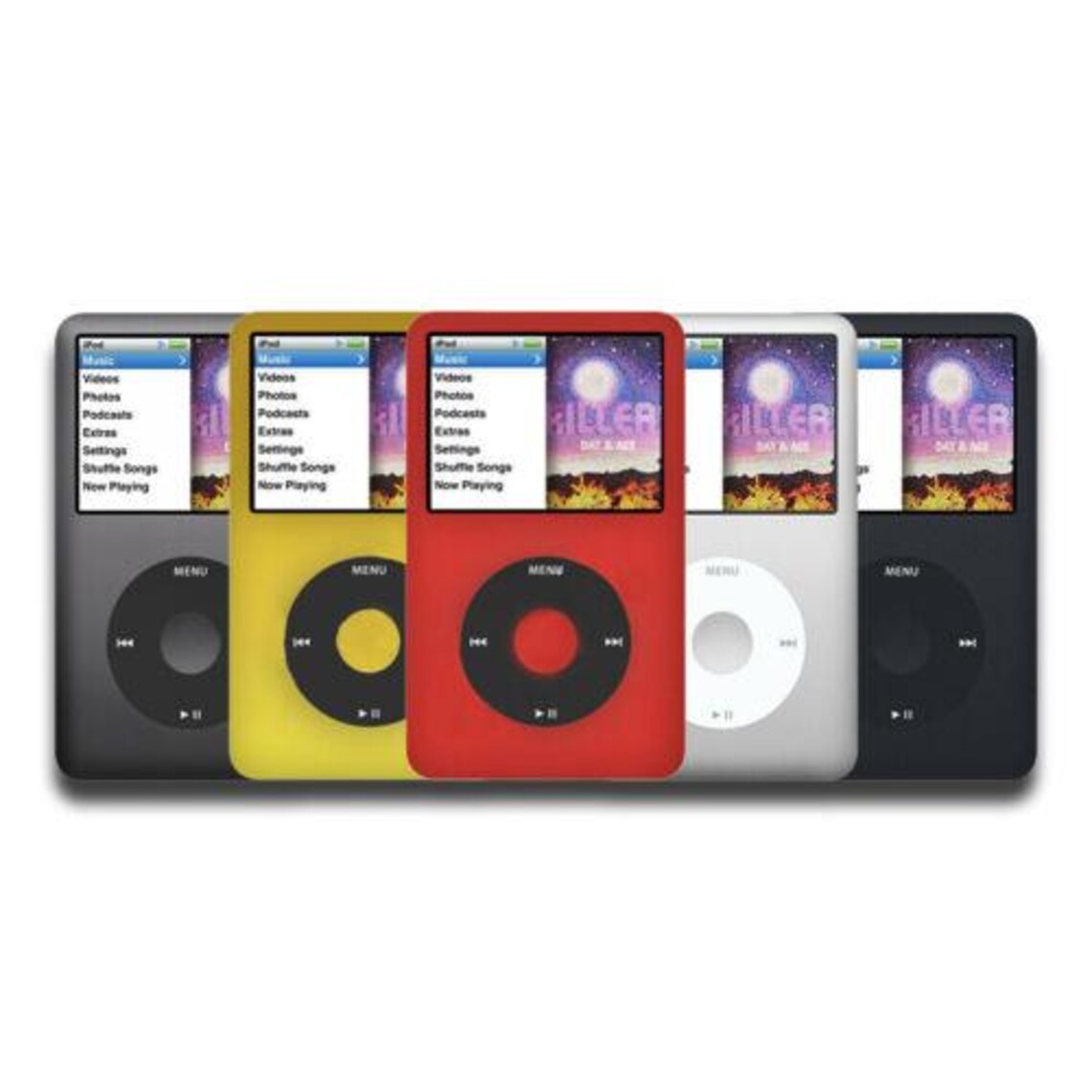 Apple Ipod Classic 6/7th Gen Flash Memory 2000mah Battery Customised ...