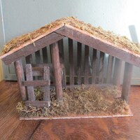 Nativity Stable - Etsy