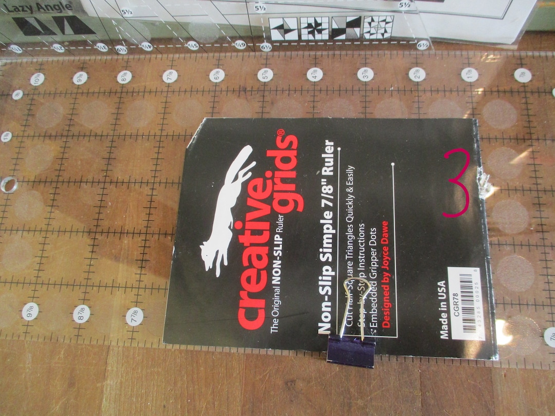 Creative Grids Quilting Rulers Instructions Only 3 Left - Etsy