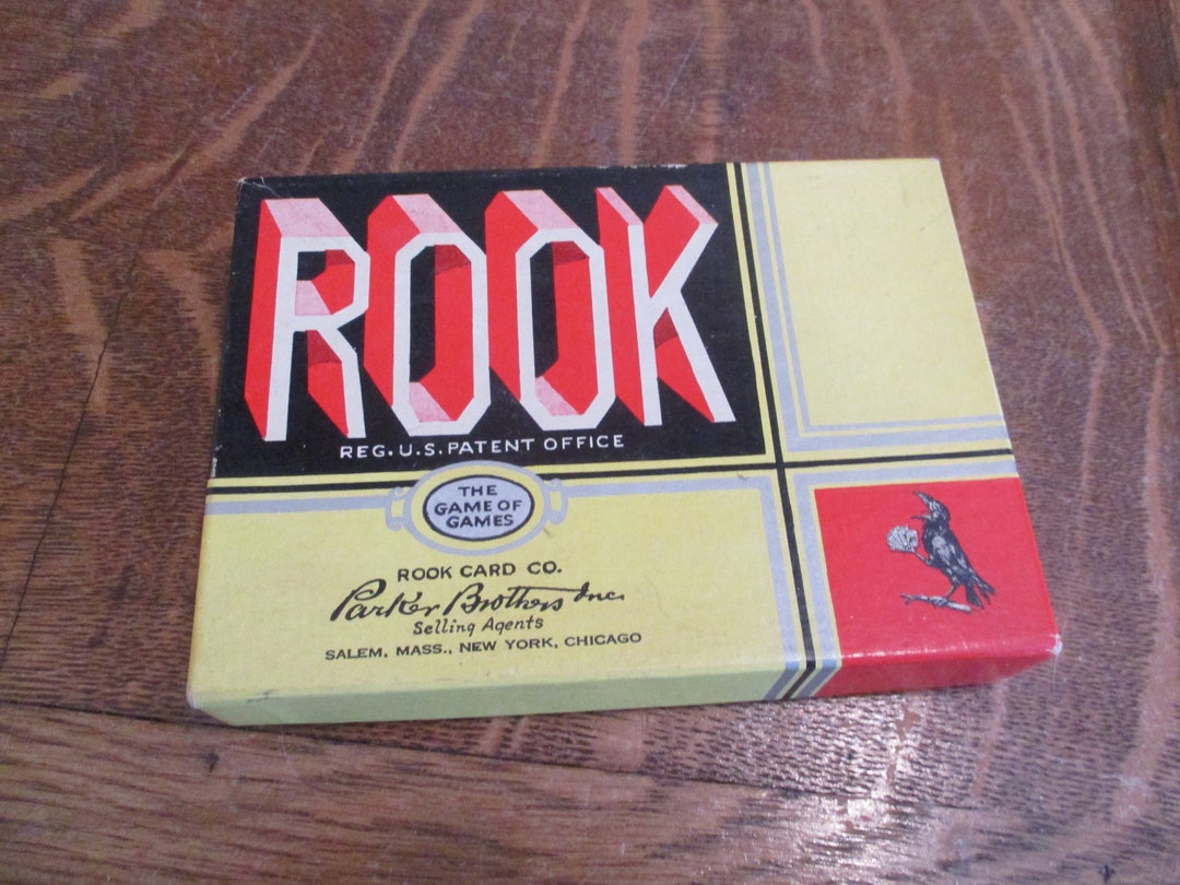 Rook Game Parkers Brothers Vintage - Etsy