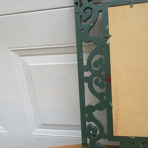 Mirror Ornate Green Frame Vintage - Etsy