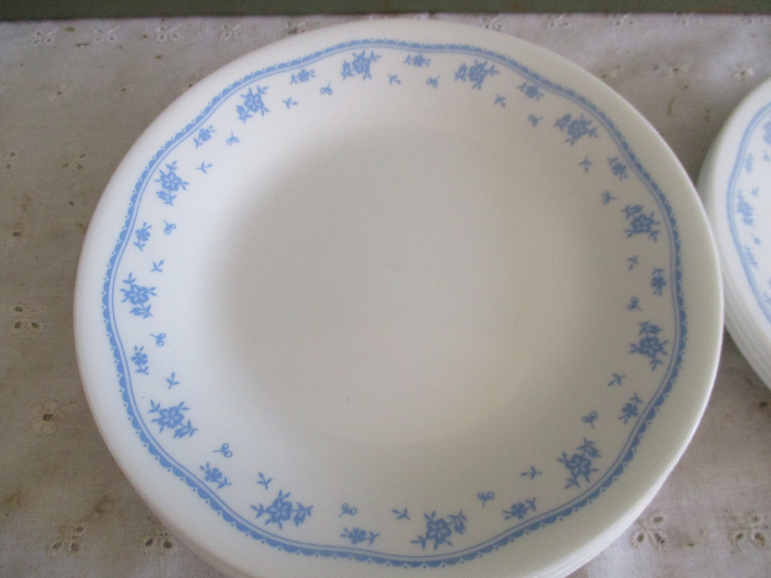 Corelle Morning Blue Floral Vintage Choice | Etsy