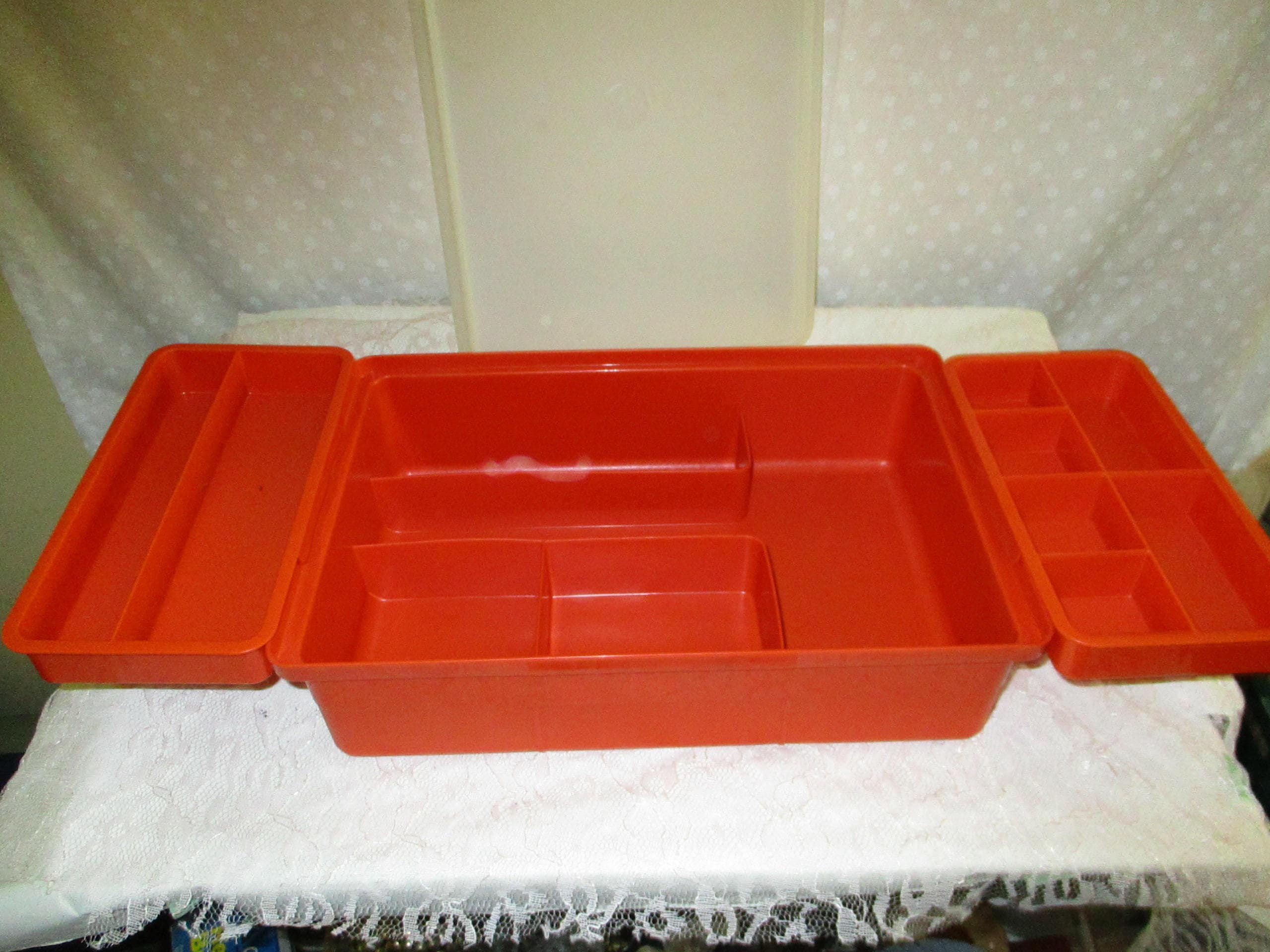 Tupperware Stow N Go Hobby Organizer Vintage - Etsy