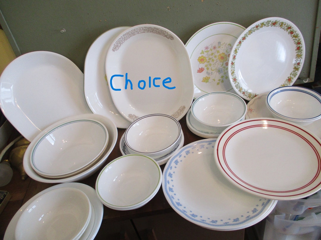 Corelle Replacement Pieces Vintage Different CHOICE - Etsy