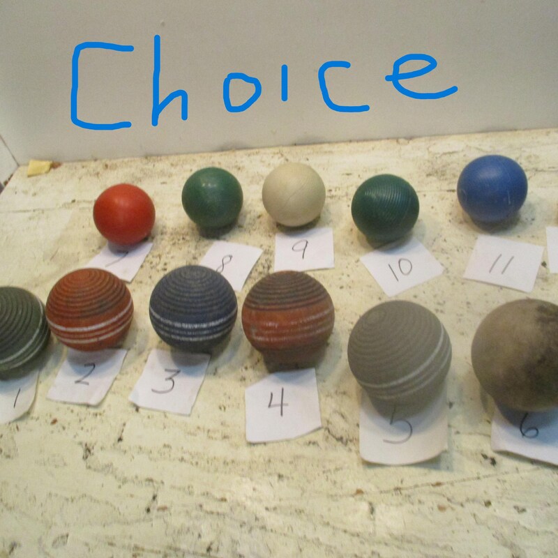 Croquet Ball - Etsy