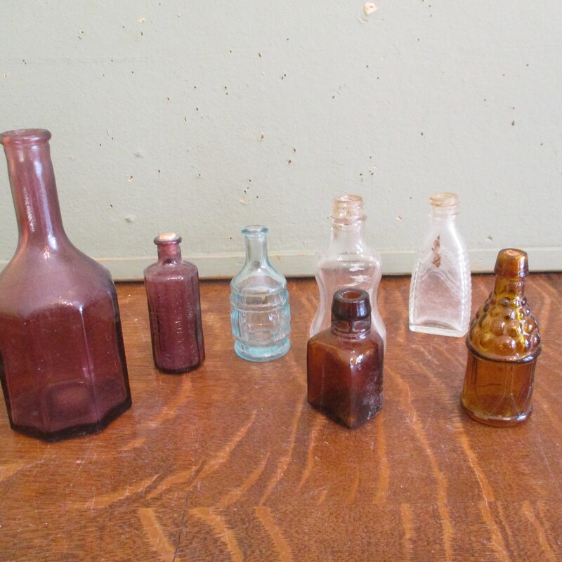 Wheaton Miniature Glass Bottle - Etsy