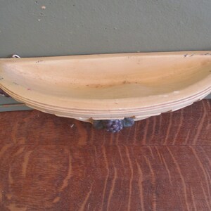 Grape Vine Wall Pocket Shelf Vintage - Etsy