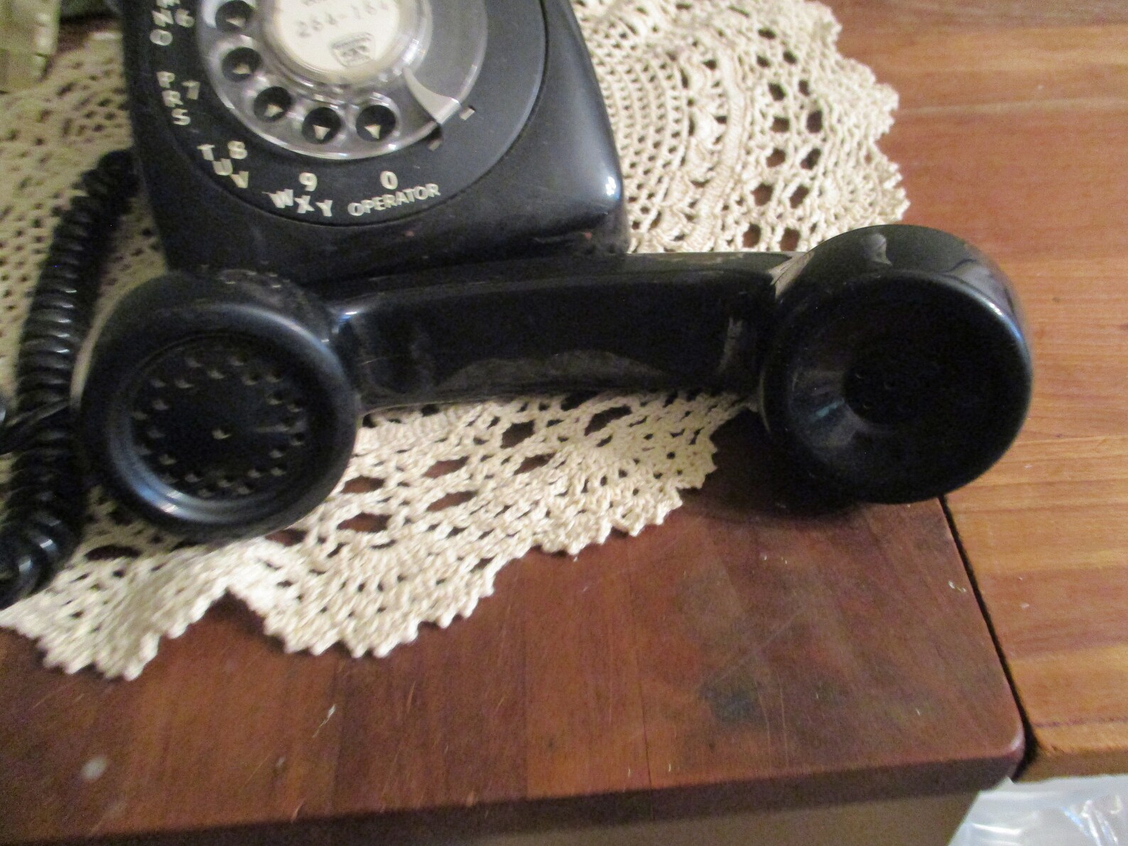 Rotary Telephone Automatic General Desk Model Black - Etsy