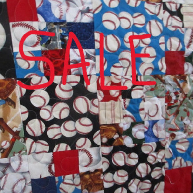 Baseball Quilt - Etsy