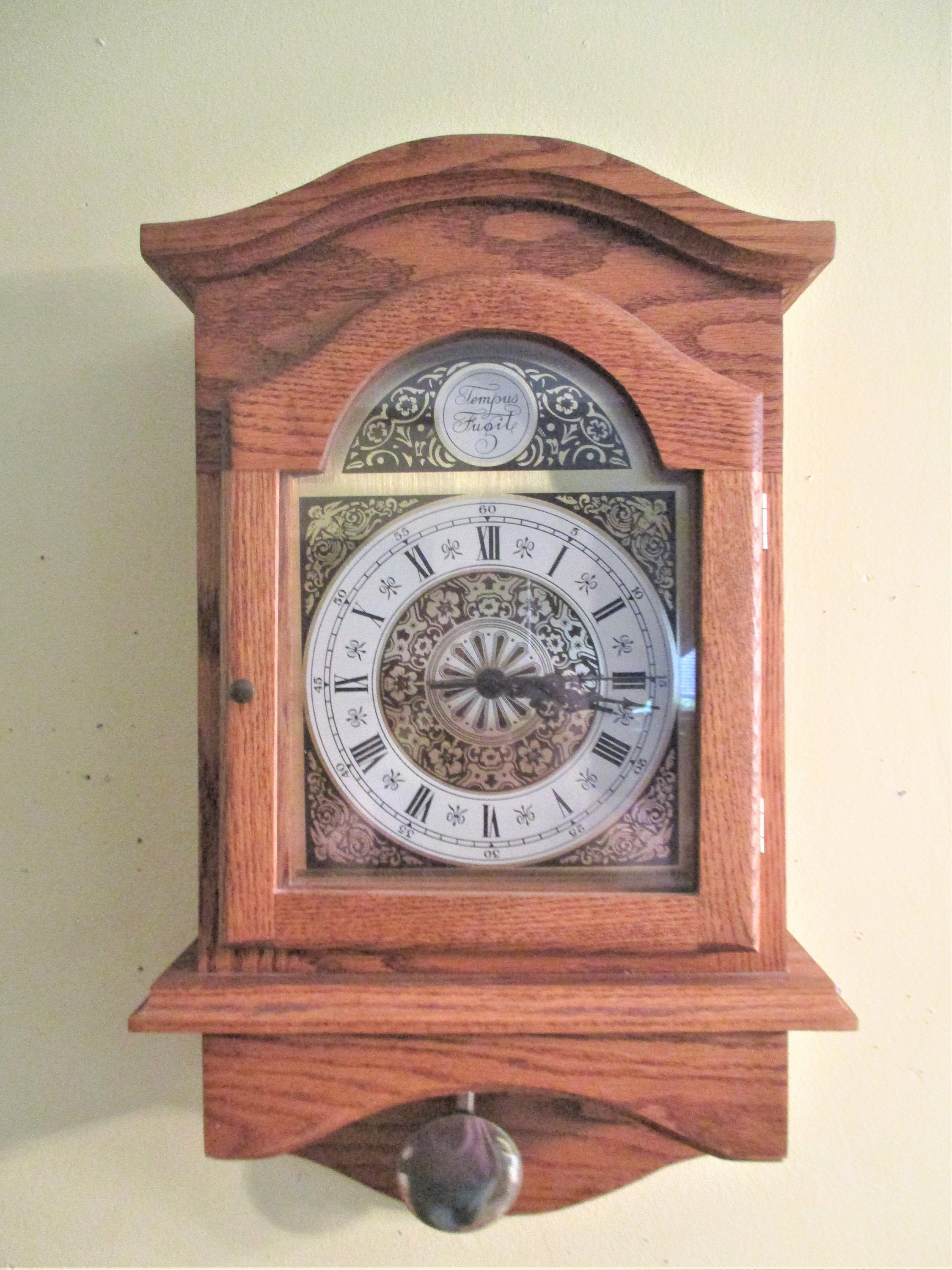 Tempus Fugit Grandfather Clock Diagram