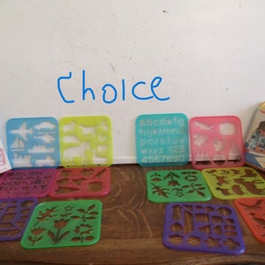 Tupperware Stencil Set - Etsy