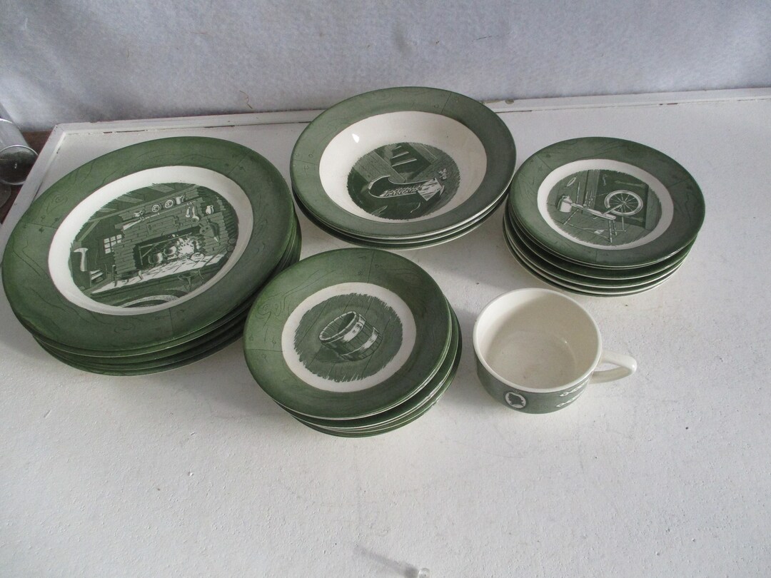 Colonial Homestead Dinnerware Royal USA China CHOICE - Etsy