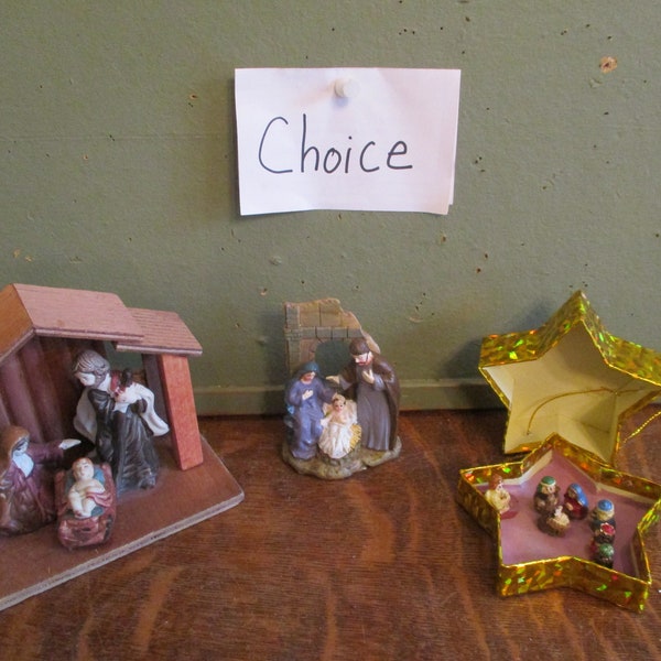 Small Nativity - Etsy