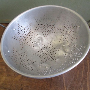 Colander Strainer With Stars Aluminum Vintage Farmhouse - Etsy