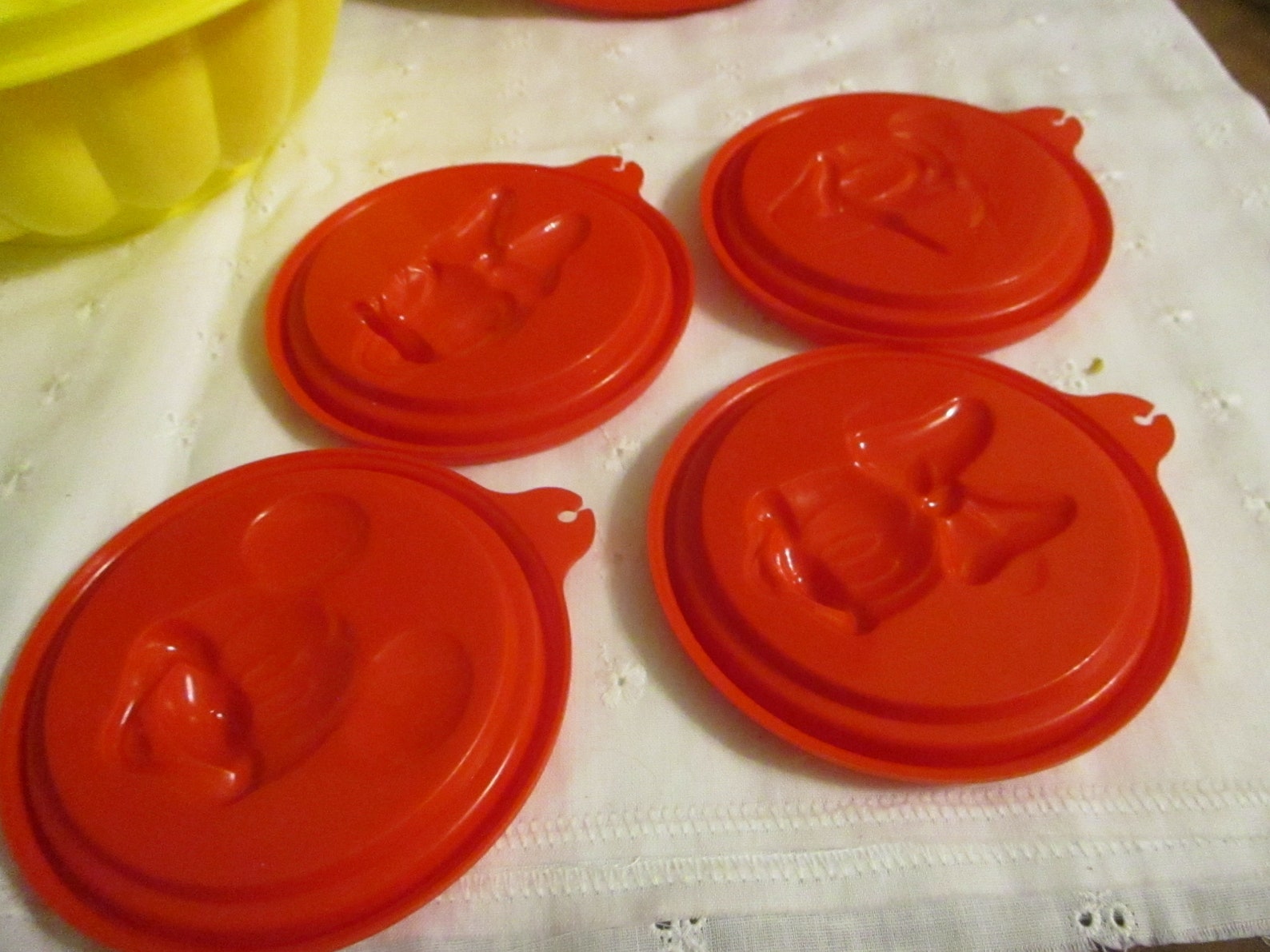 Tupperware Jello Disney Mold With 4 Designs - Etsy