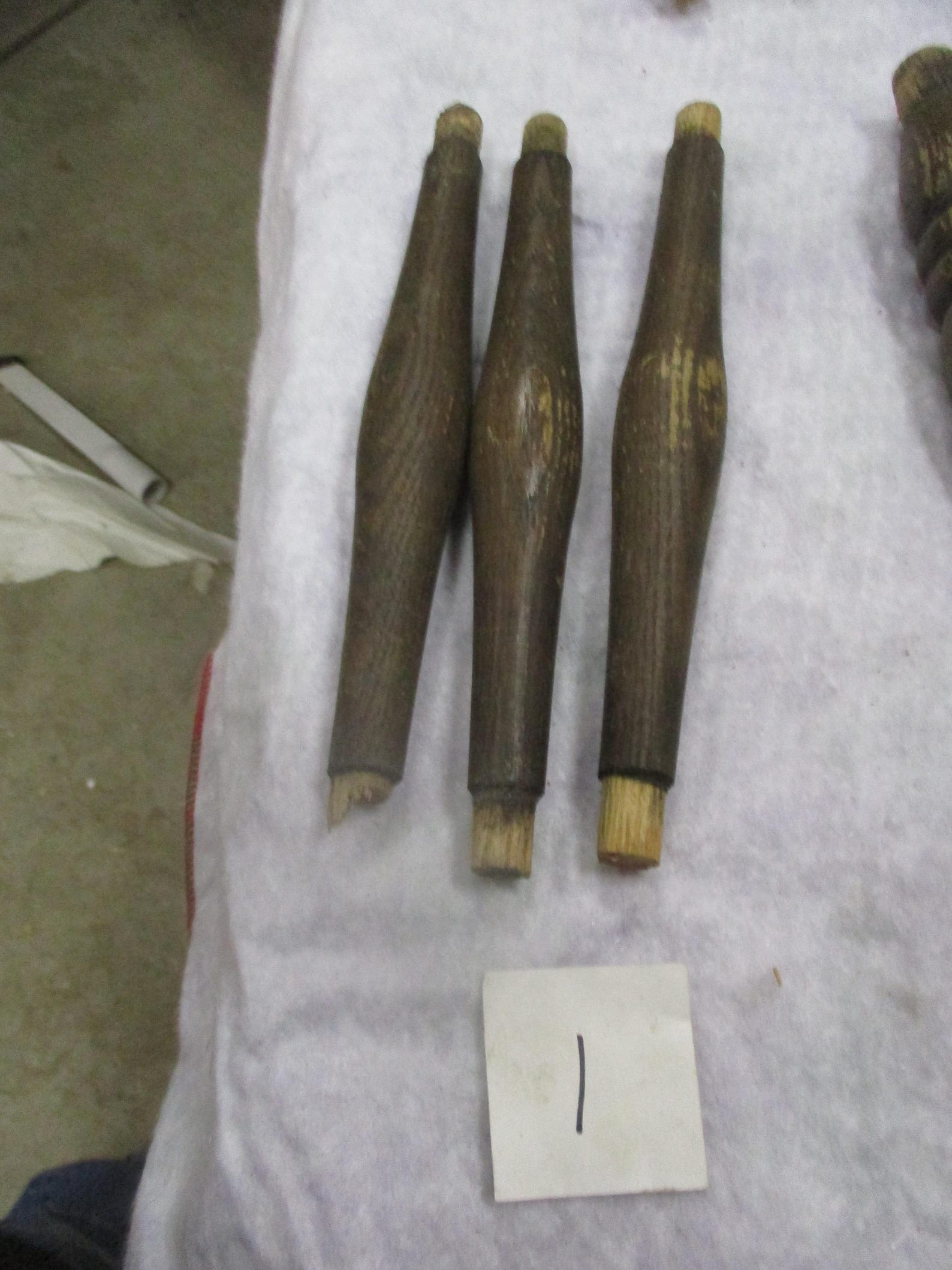 Wood Spindle Architecture Salvage Vintage Furniture Parts Wood Working ...