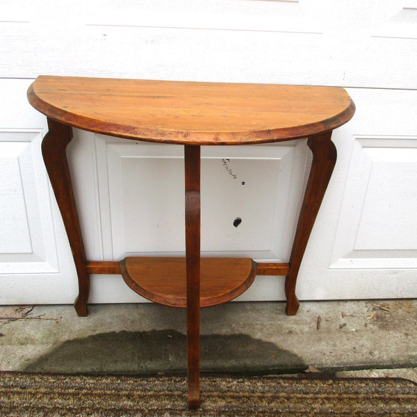 Half Moon Table - Etsy