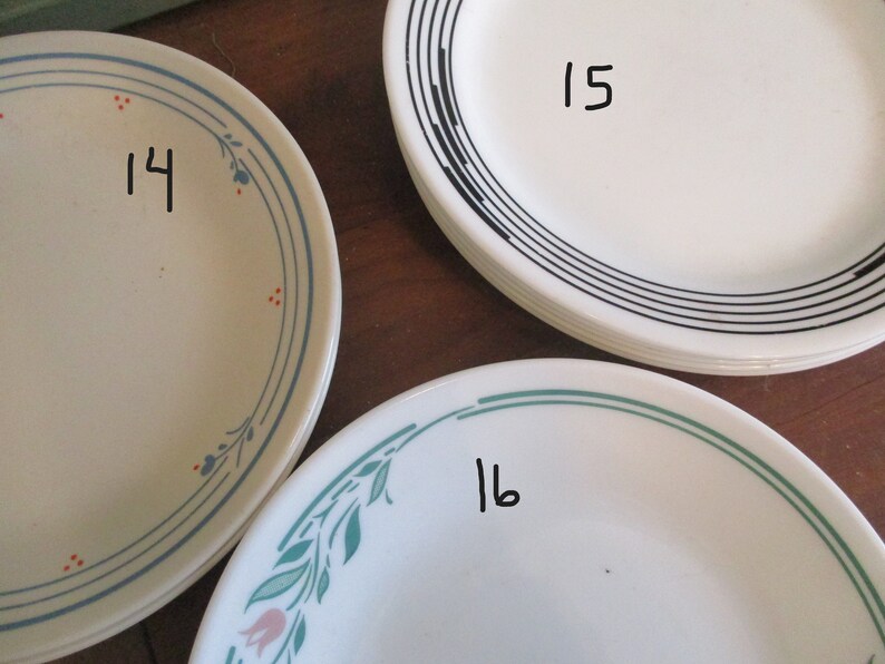 Corelle Replacement Pieces Vintage Different CHOICE - Etsy