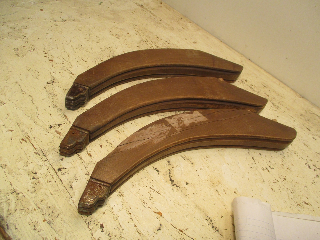 Claw Feet Table Legs Curved Vintage Set of 3 - Etsy
