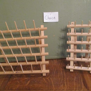 Thread Spool Bobbin Rack S June Tailor , CHOICE Vintage Sewing Storage ...