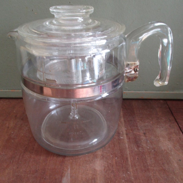 Pyrex Coffee Pot - Etsy
