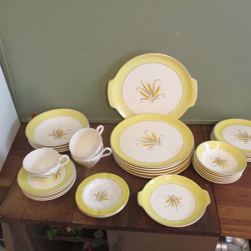 Wheat Pattern Dishes - Etsy