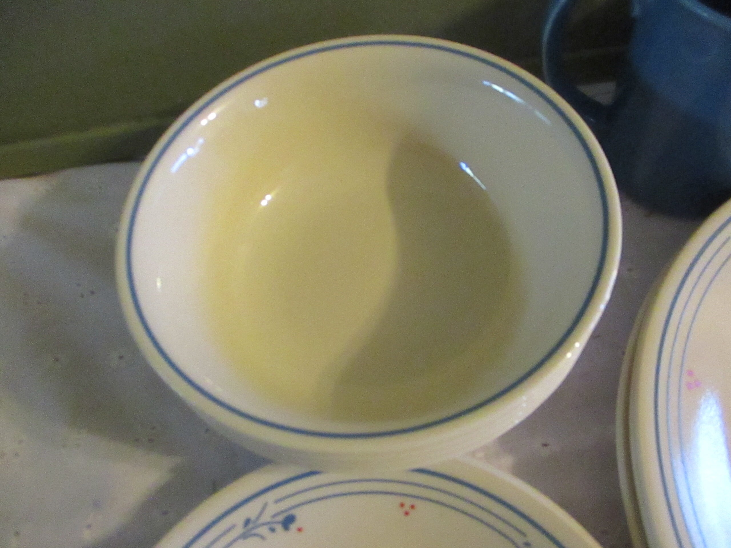 Corelle Country Violets Choice Blue Hearts Red Dots Vintage CHOICE - Etsy