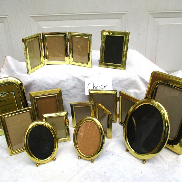 Brass Frames - Etsy