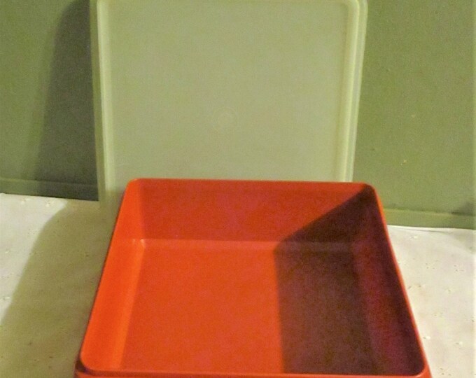 Tupperware Square Snack N Store Storage Keeper - Etsy