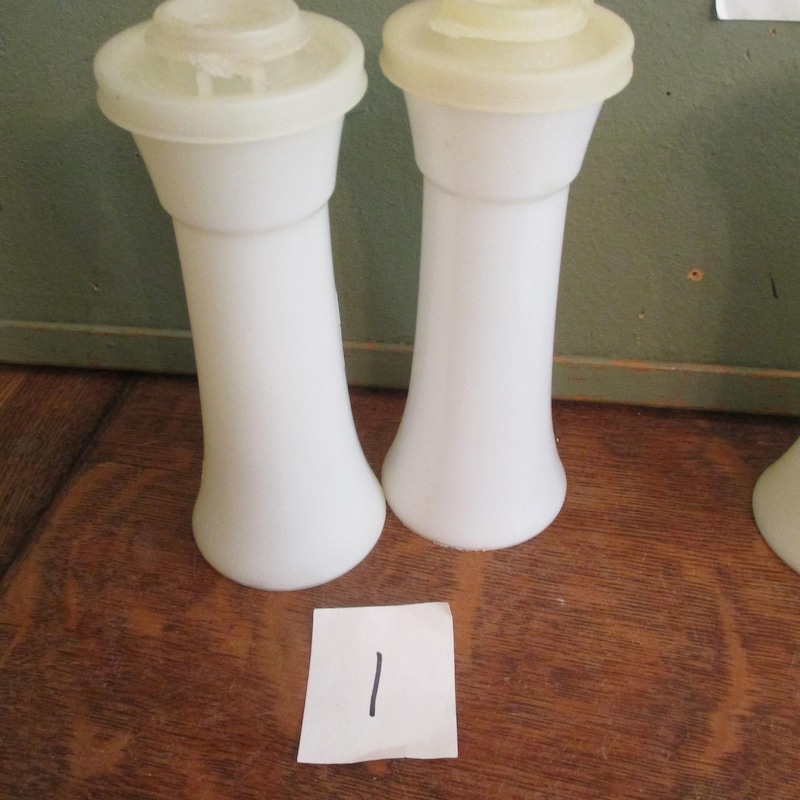 Tupperware Salt and Pepper Shakers - Etsy