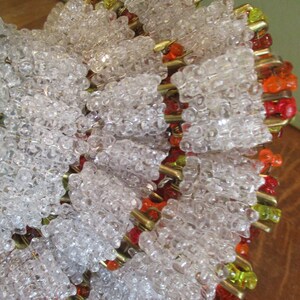 Safety Pin Basket Beaded Basket Handmade Craft Safety Pin Craft - Etsy