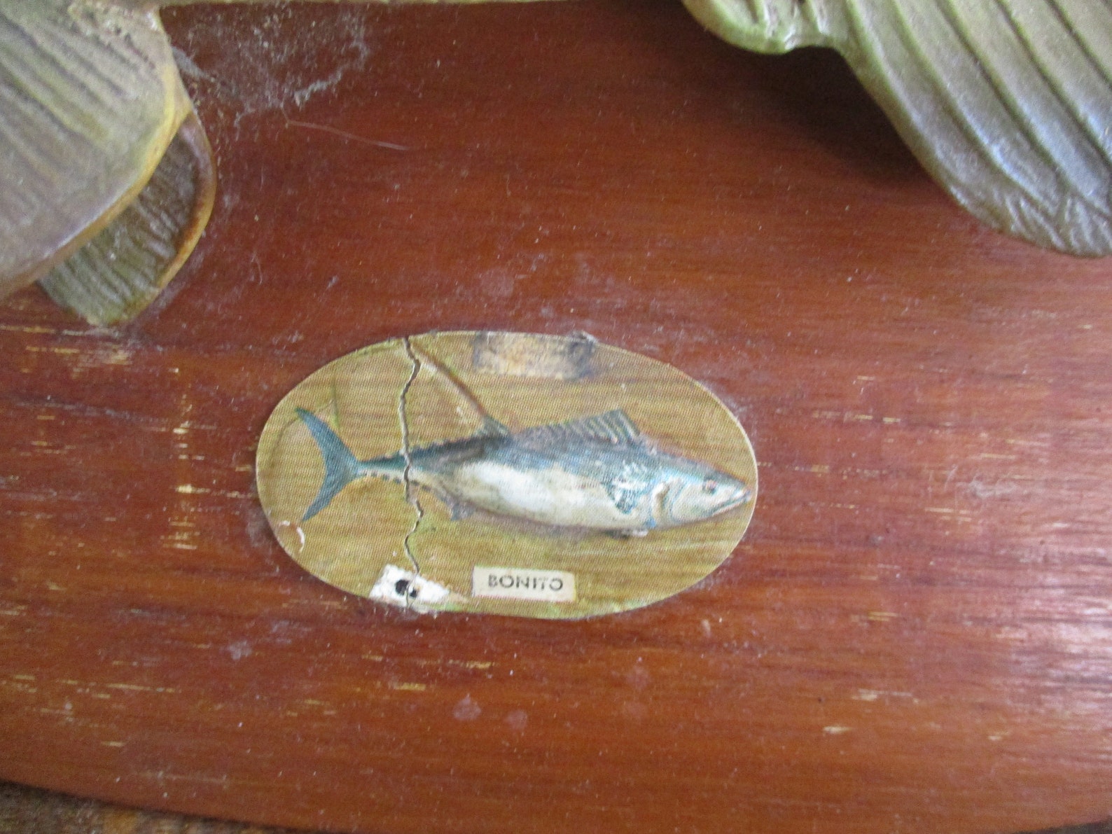 Walleye Fish Mount Chalk or Plaster Vintage Wall Hanging - Etsy