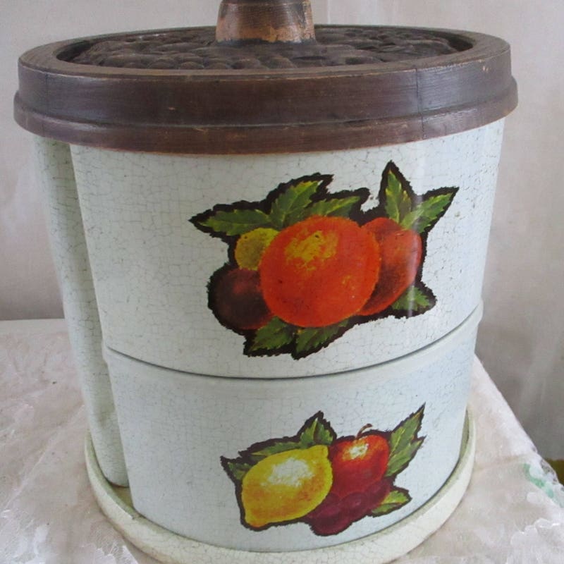 Fruit Canisters - Etsy