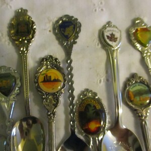 Collector Spoons Lot of 11 Vintage - Etsy