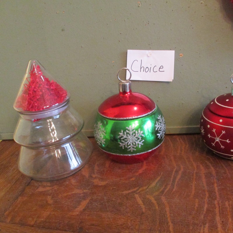 Christmas Candy Dish - Etsy