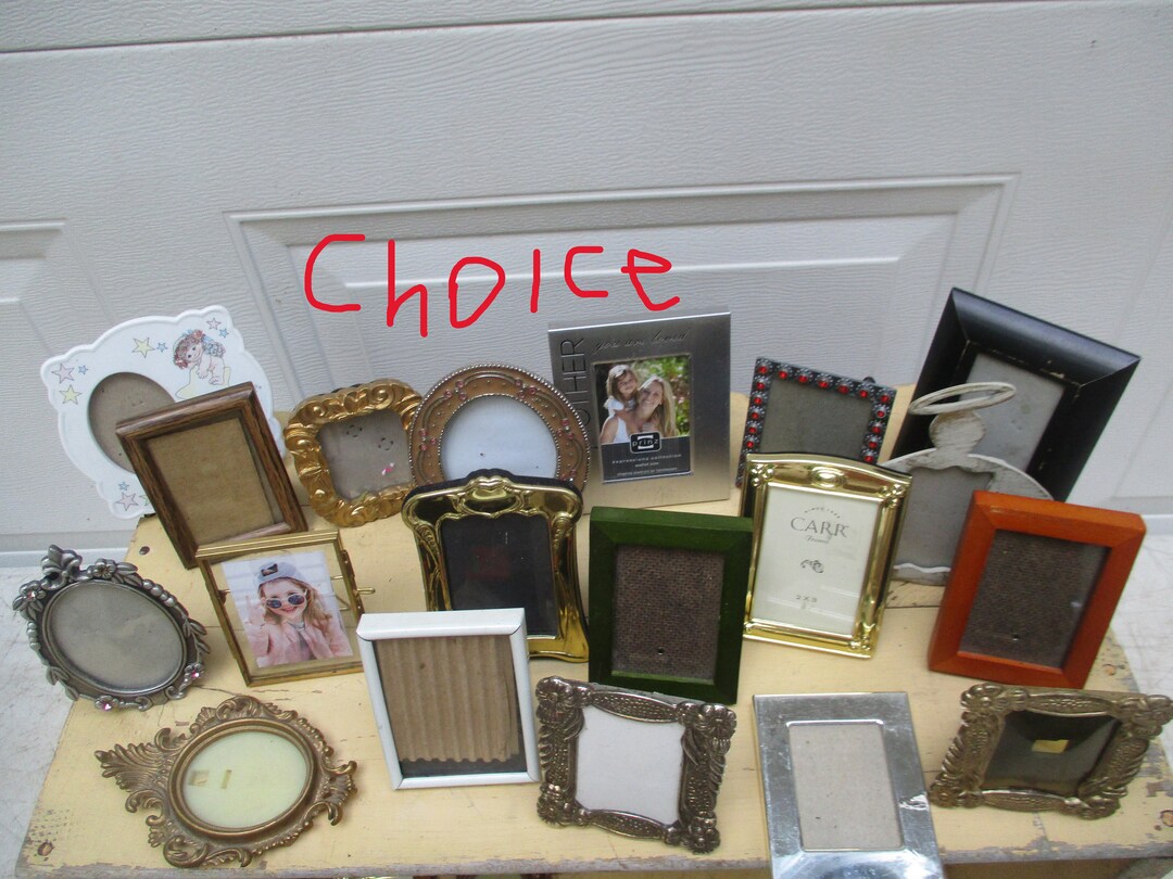 Picture Frames Vintage Wallet Small Choice ONE ONLY - Etsy