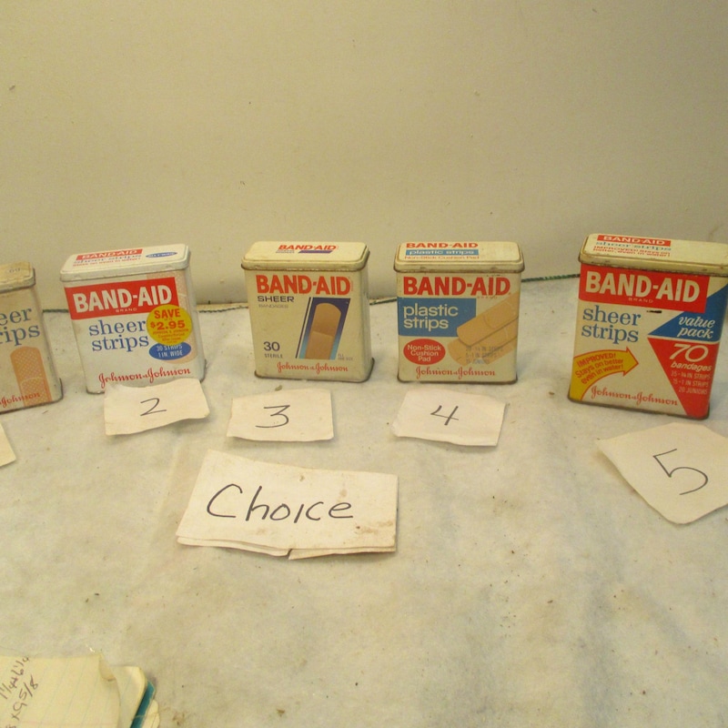 Band Aid Containers - Etsy